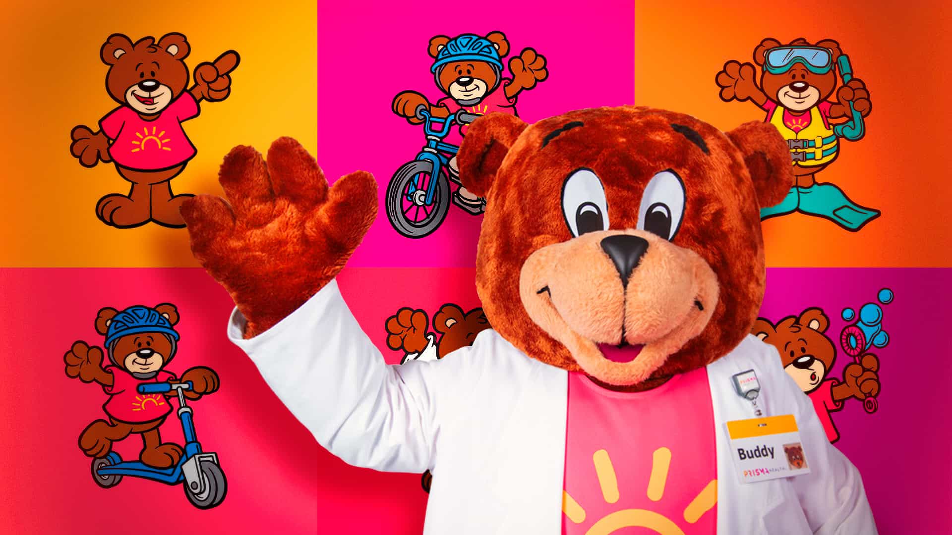 Mascot Design | Buddy the Bear - Weirdo Works